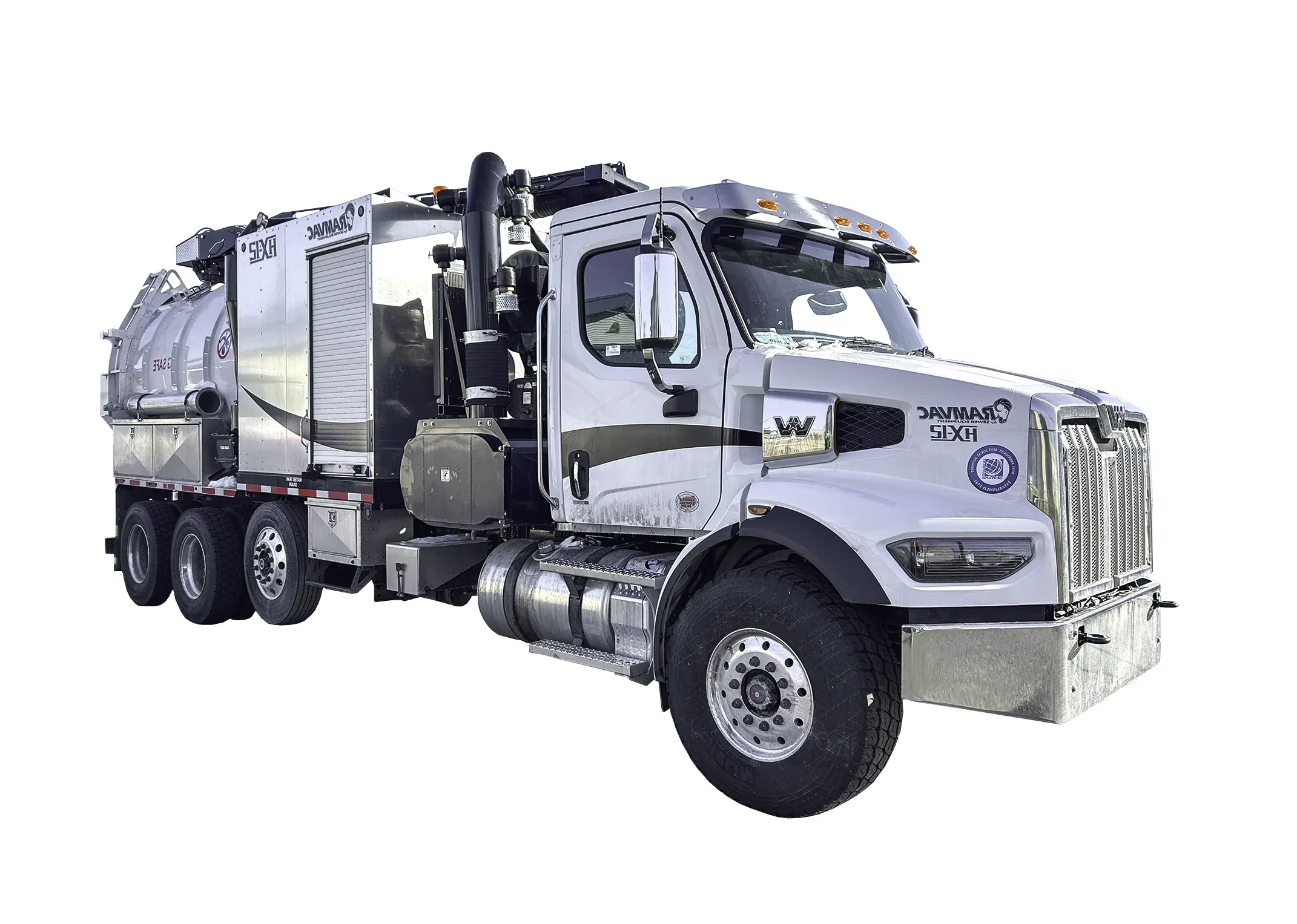 New ~ 2025 Freightliner w/ RamVac HX-12 Hydro Excavator Truck - SWS ...