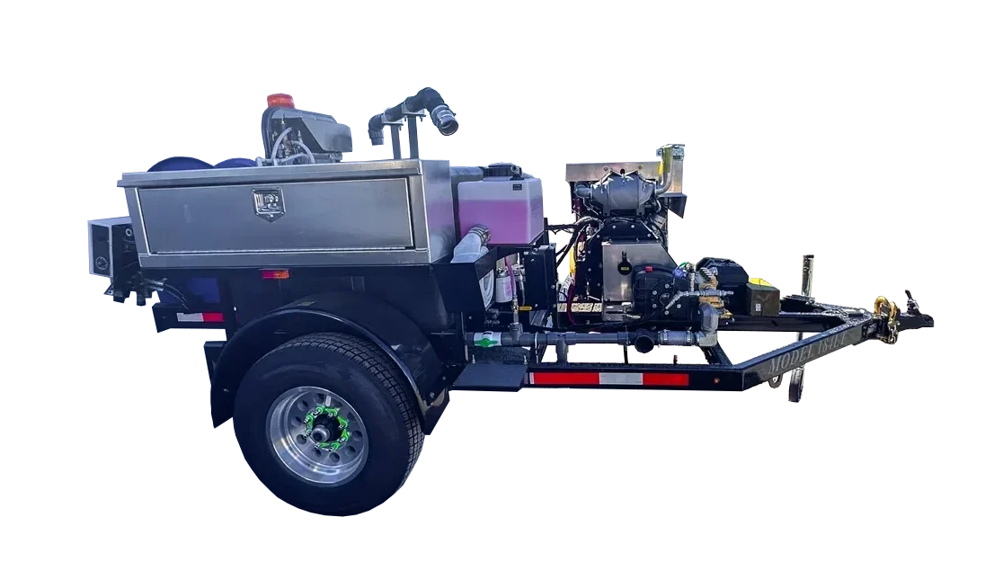 New ~ 2024 Sewer Equipment Mongoose 184-LT Trailer Jet Mounted Sewer ...